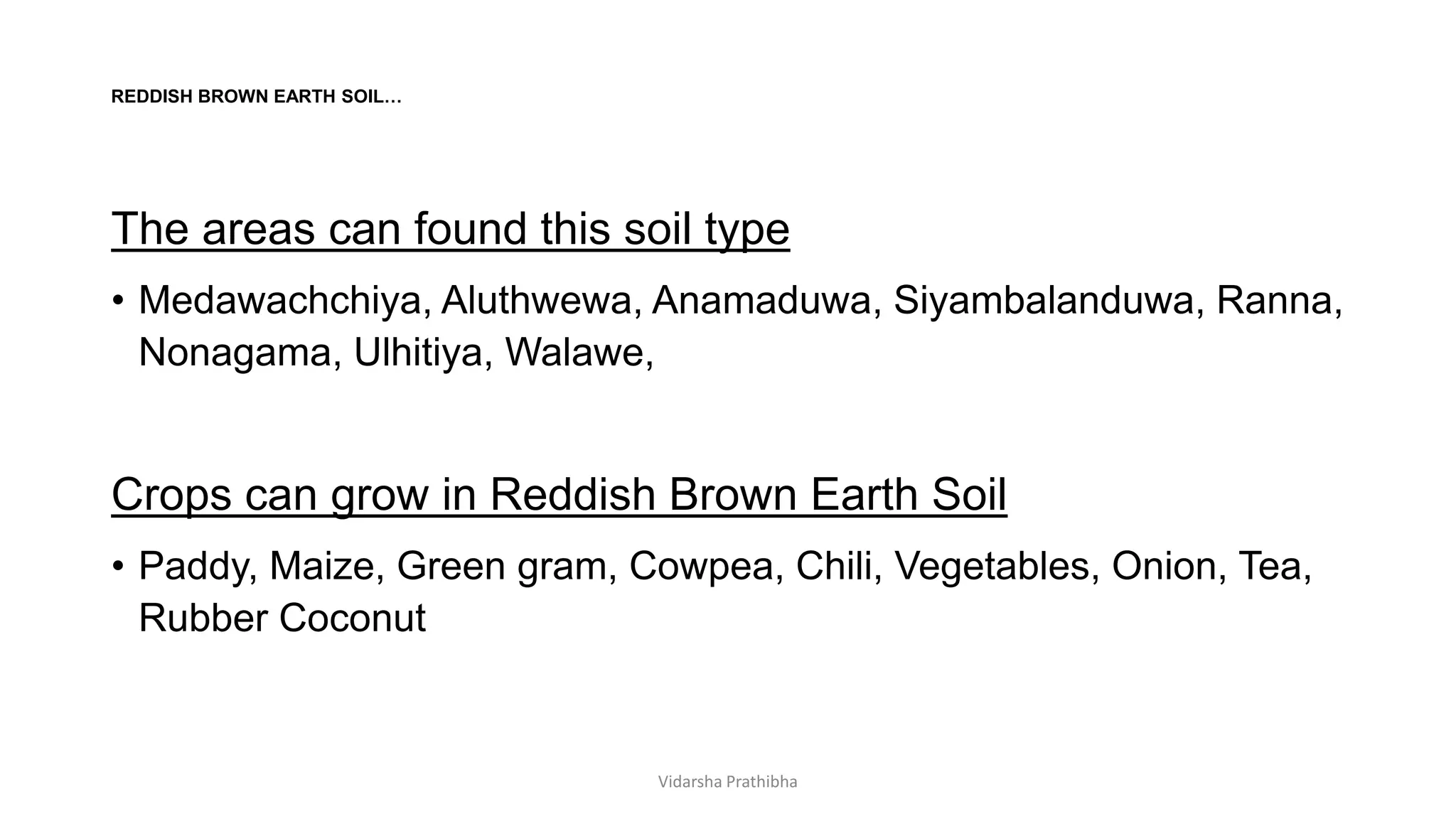 Soil types of Sri Lanka | PPTX
