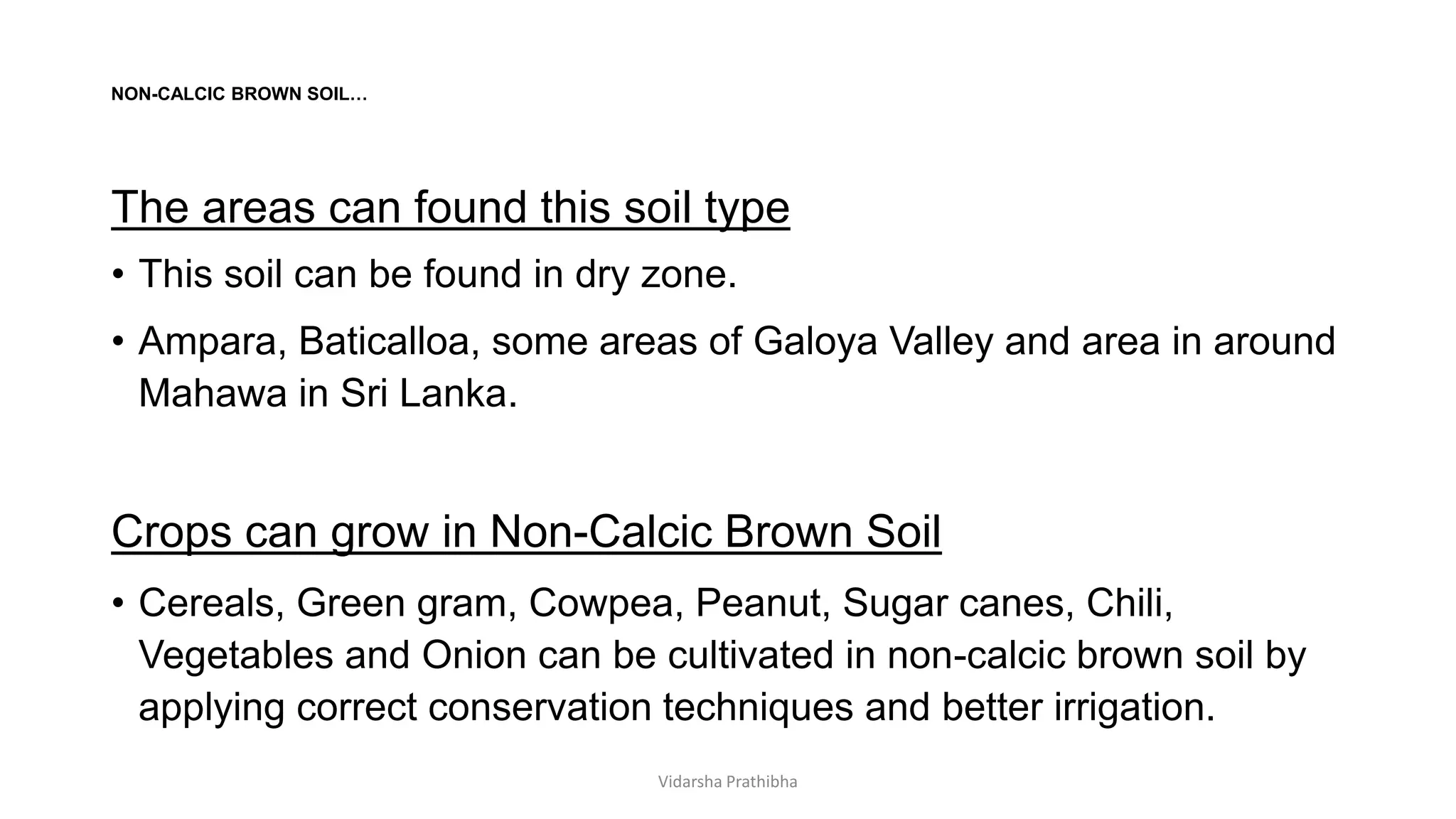 Soil types of Sri Lanka | PPTX