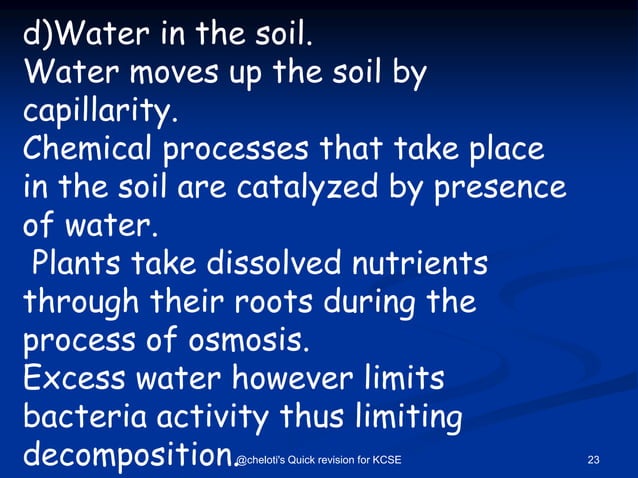 SOILS ppt.ppt | Agriculture | Industries