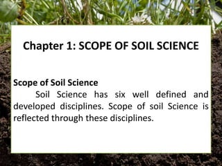 Soil Science (review for AMAT 2015) | PPTX