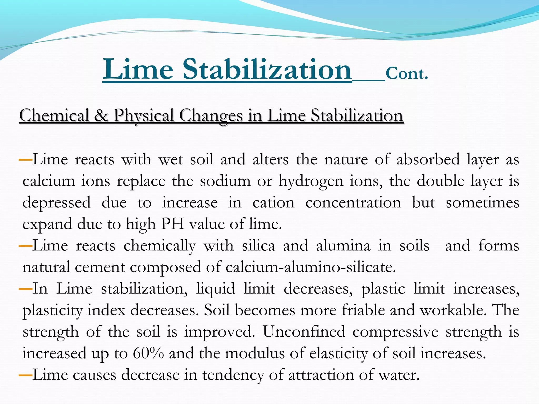 Soil stabilisation (1) | PPT
