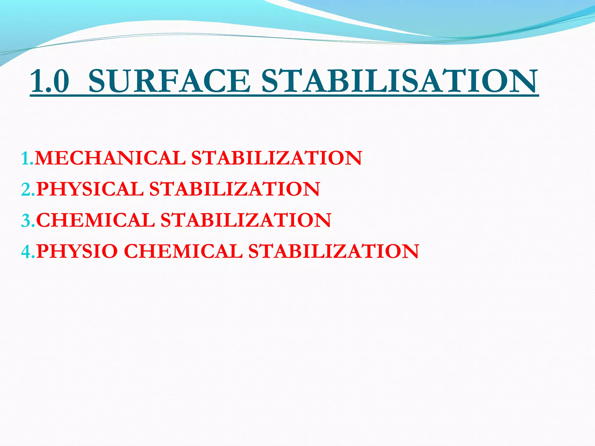 Soil stabilisation (1) | PPT