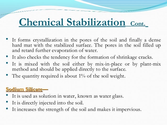 Soil Stabilization Conclusion