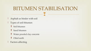 Soil stabilisation clg | PPT