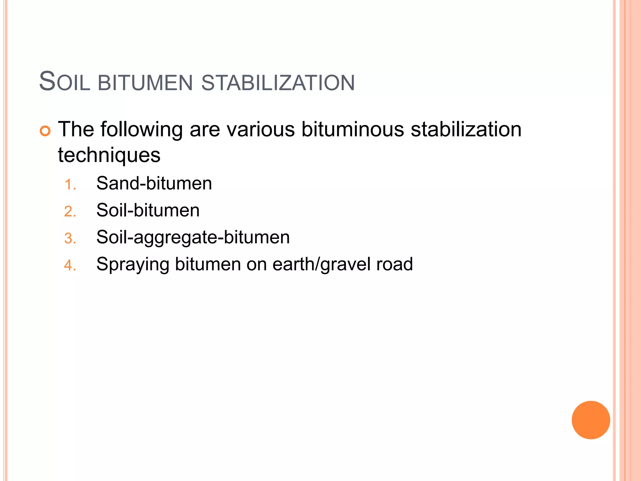 Soil stabilisation | PPTX
