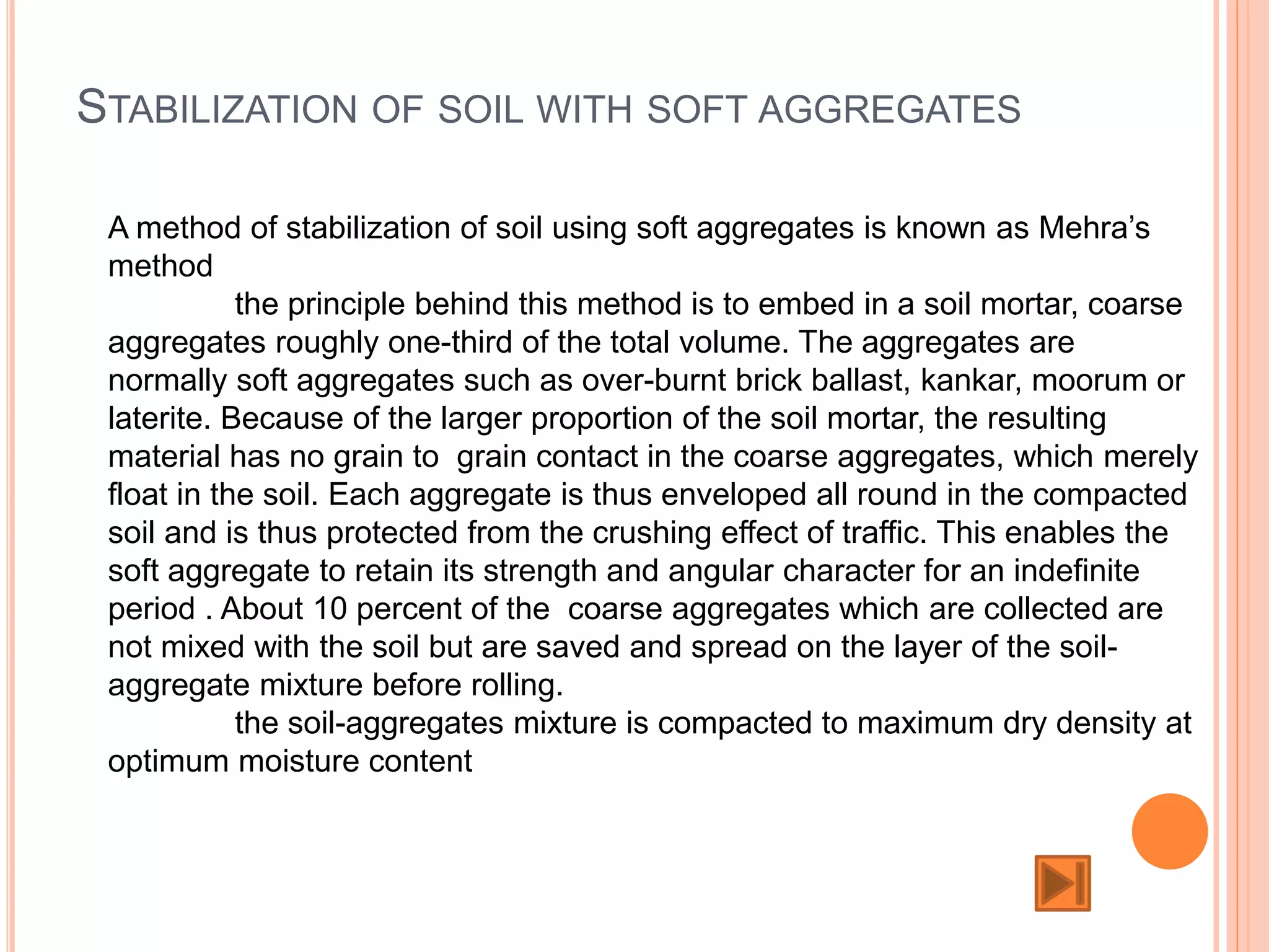 Soil stabilisation | PPTX