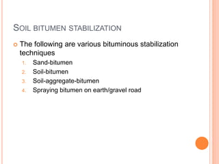 Soil stabilisation | PPTX | Geology | Science