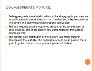 Soil stabilisation | PPTX