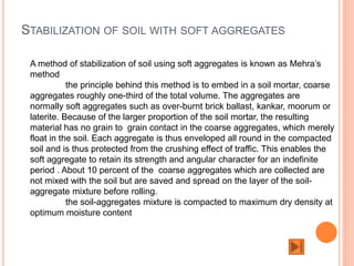 Soil stabilisation | PPTX