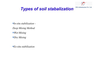 Soil Stabilization | PPT | Geology | Science