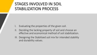Soil Stabilization | PPTX