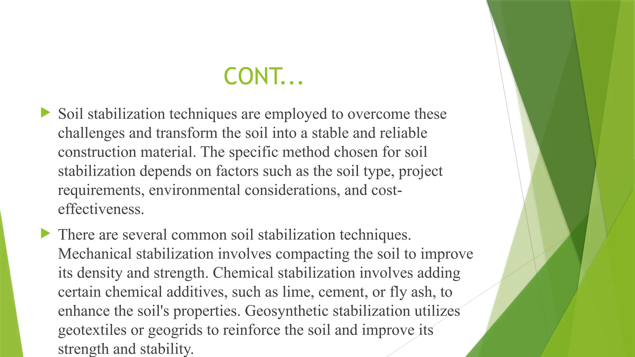 SOIL STABILIZATION by using all methods.pptx