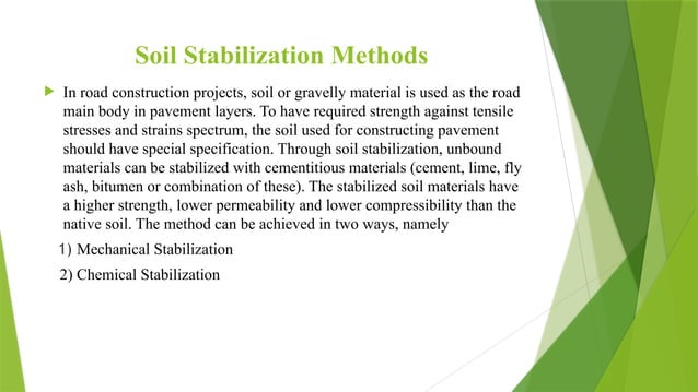 SOIL STABILIZATION by using all methods.pptx