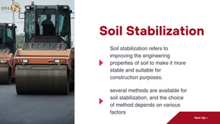 Soil Stabilization Guide | PDF
