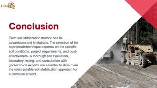Soil Stabilization Guide | PDF
