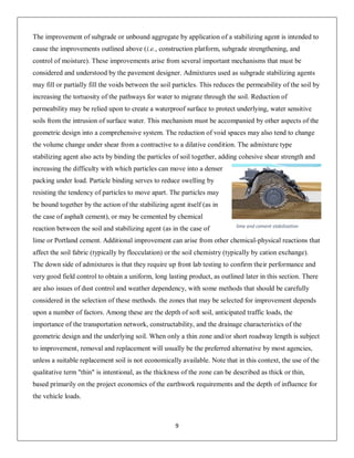 SOIL STABILIZATION IN ROAD CONSTRUCTION AND MEASURING THE FIELD DENSITY ...