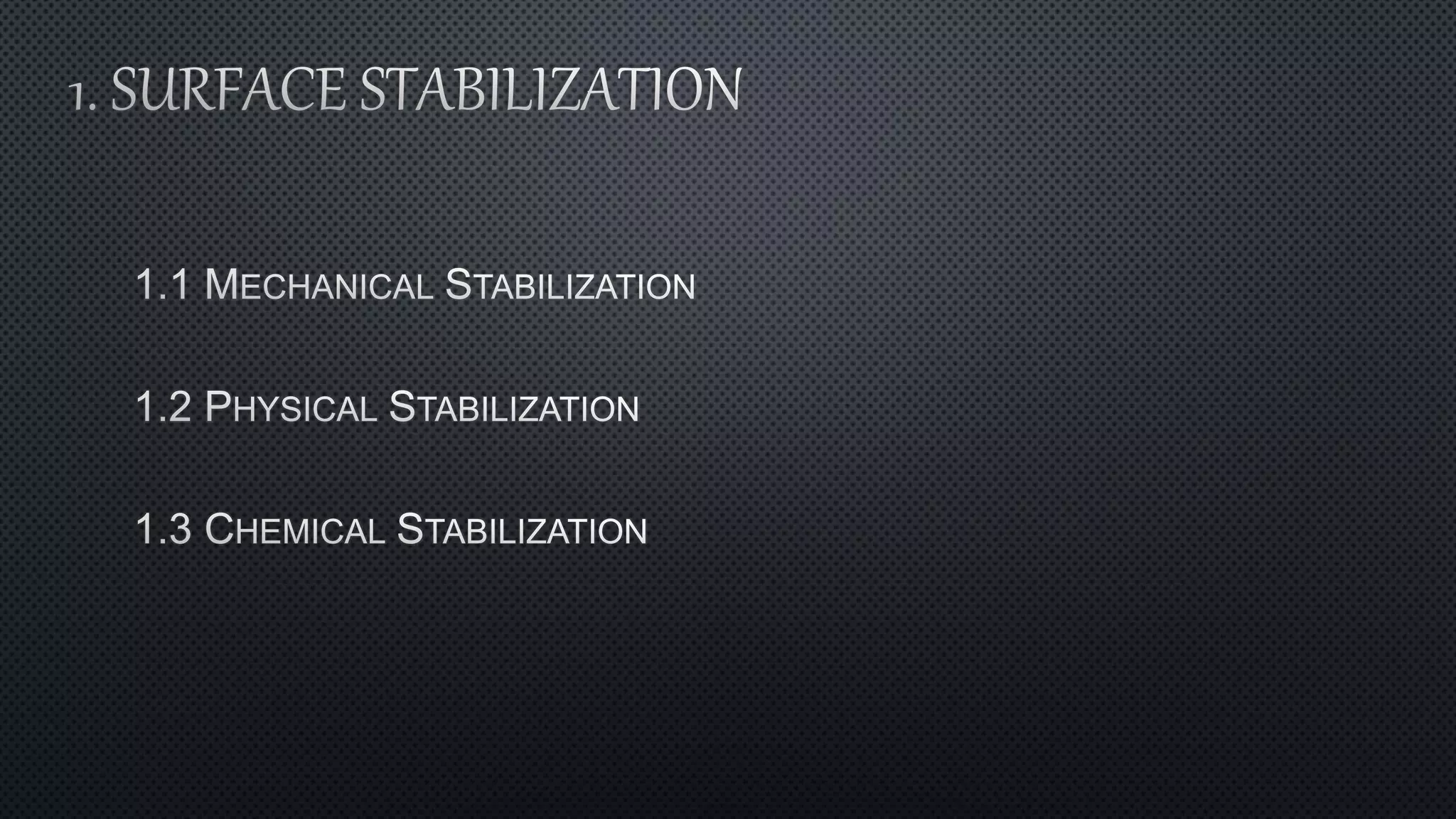 Soil Stabilization Techniques | PPTX