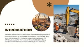 Soil Stabilizer Spray The Cutting-Edge Solution for Robust Road Base ...