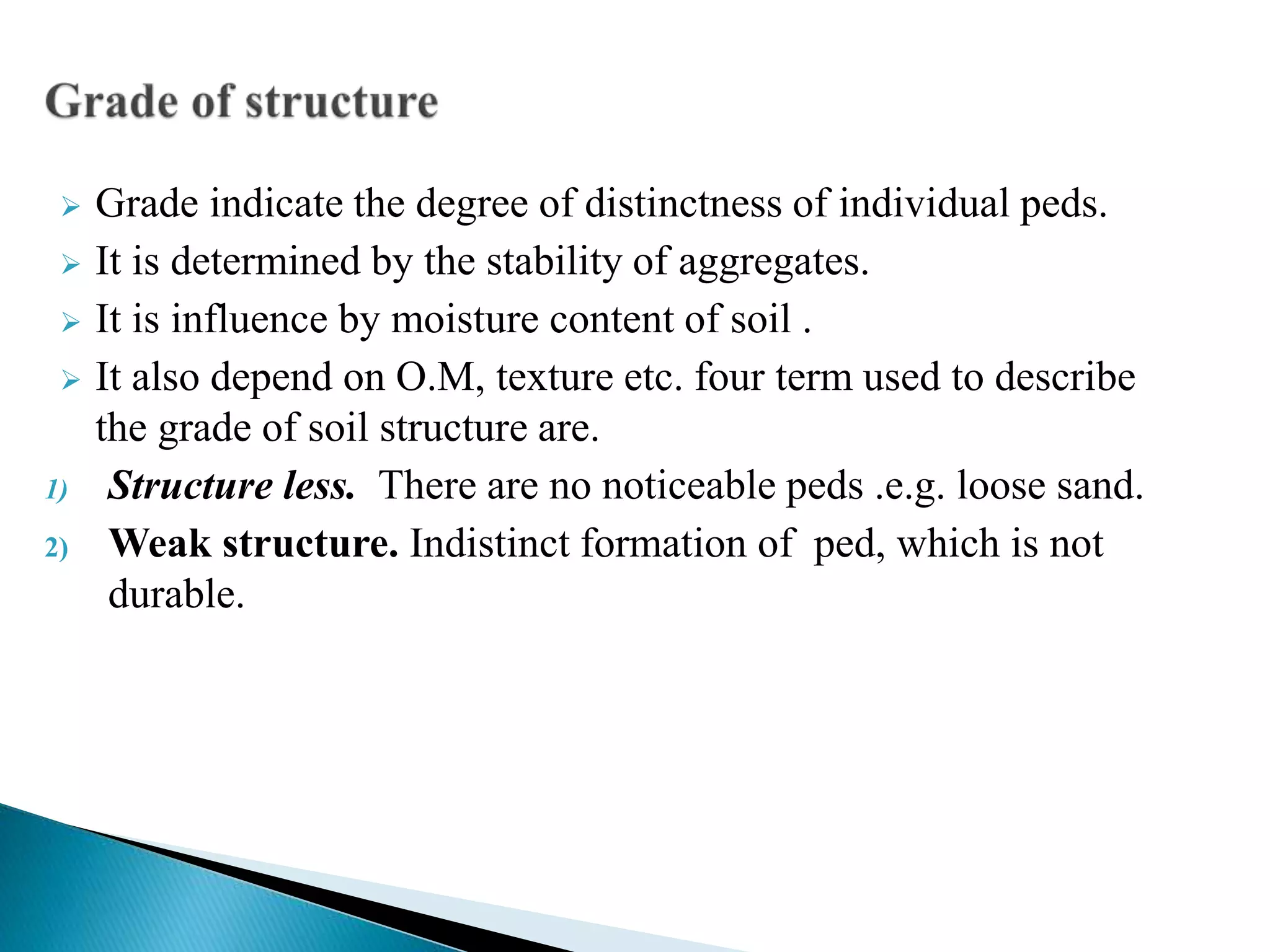 Soil structure | PPTX