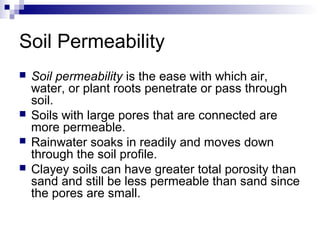 Soil structure, density and porosity | PPT