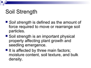 Soil structure, density and porosity | PPT