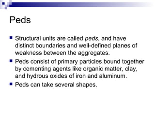 Soil structure, density and porosity | PPT