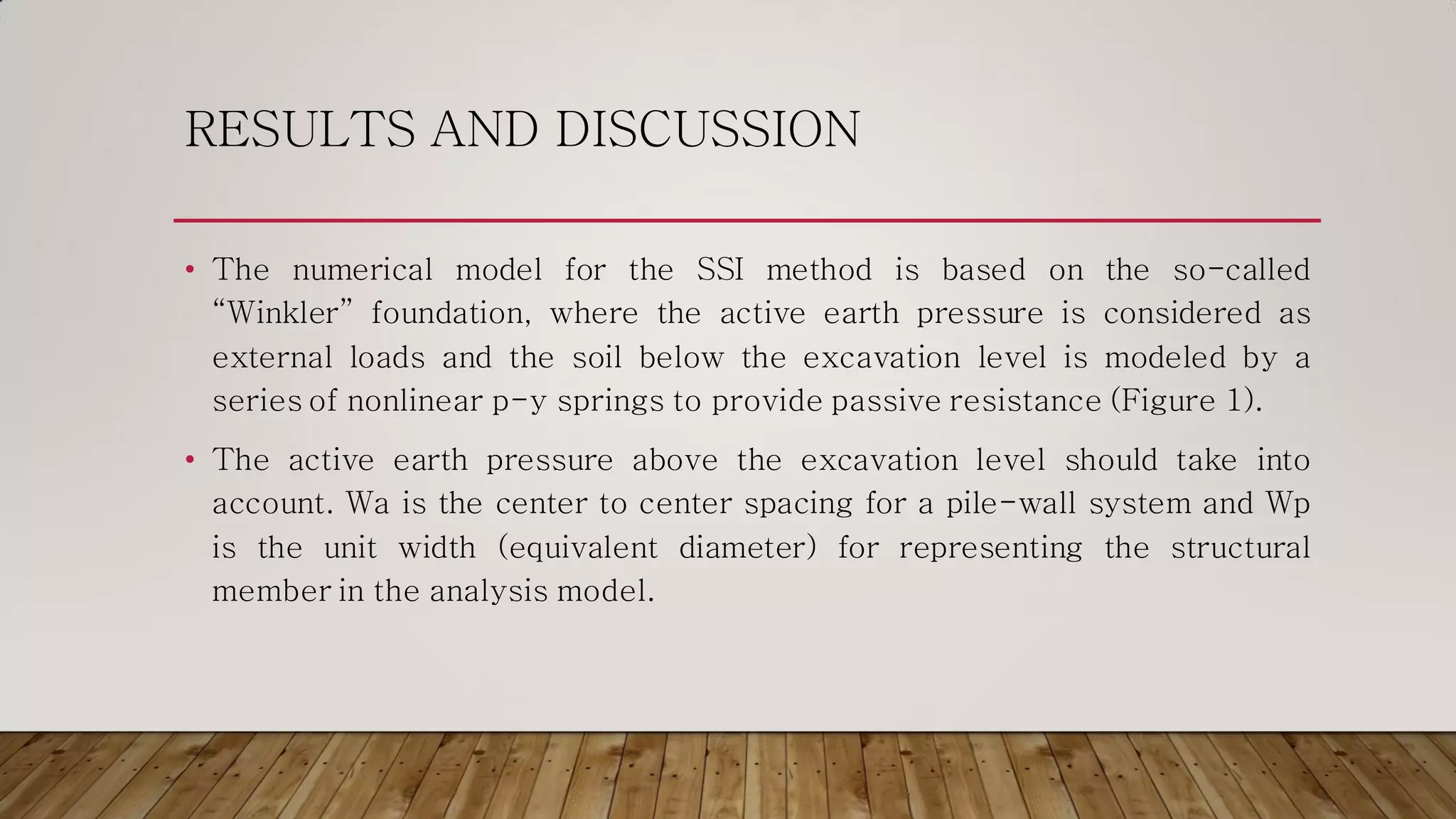 Applicatio of Soil Structure Interaction in the analysis of flexible ...