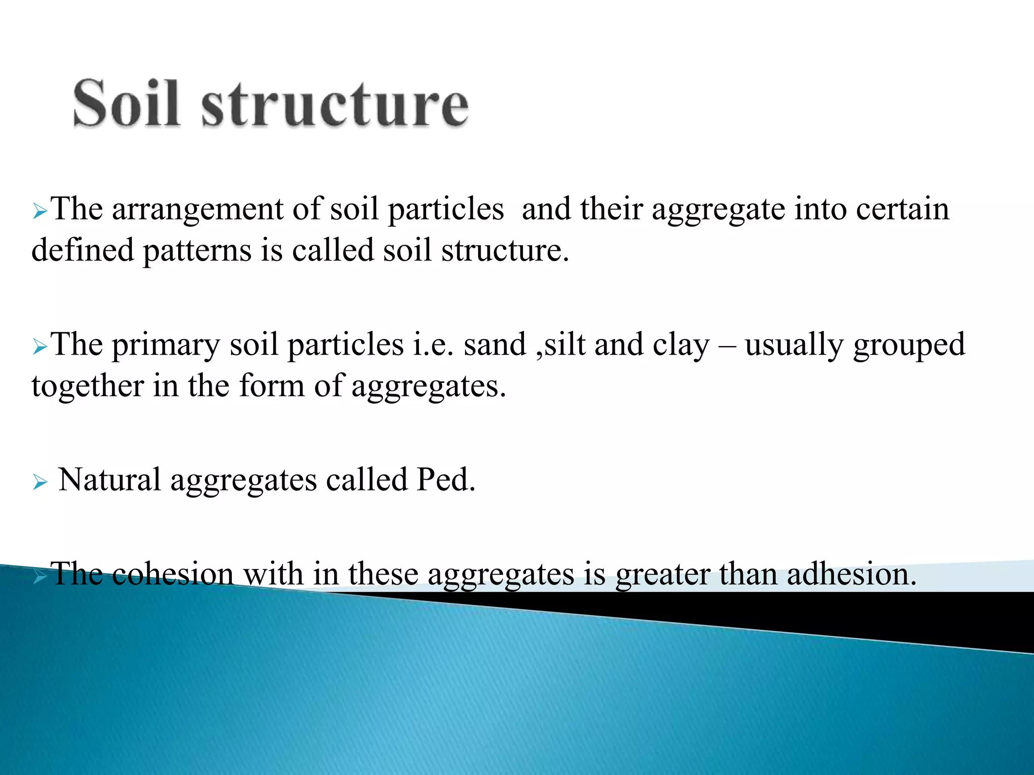 Soil structure 102 upr | PPTX | Geology | Science