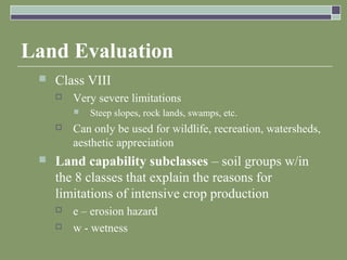 Soil survey and land use | PPT