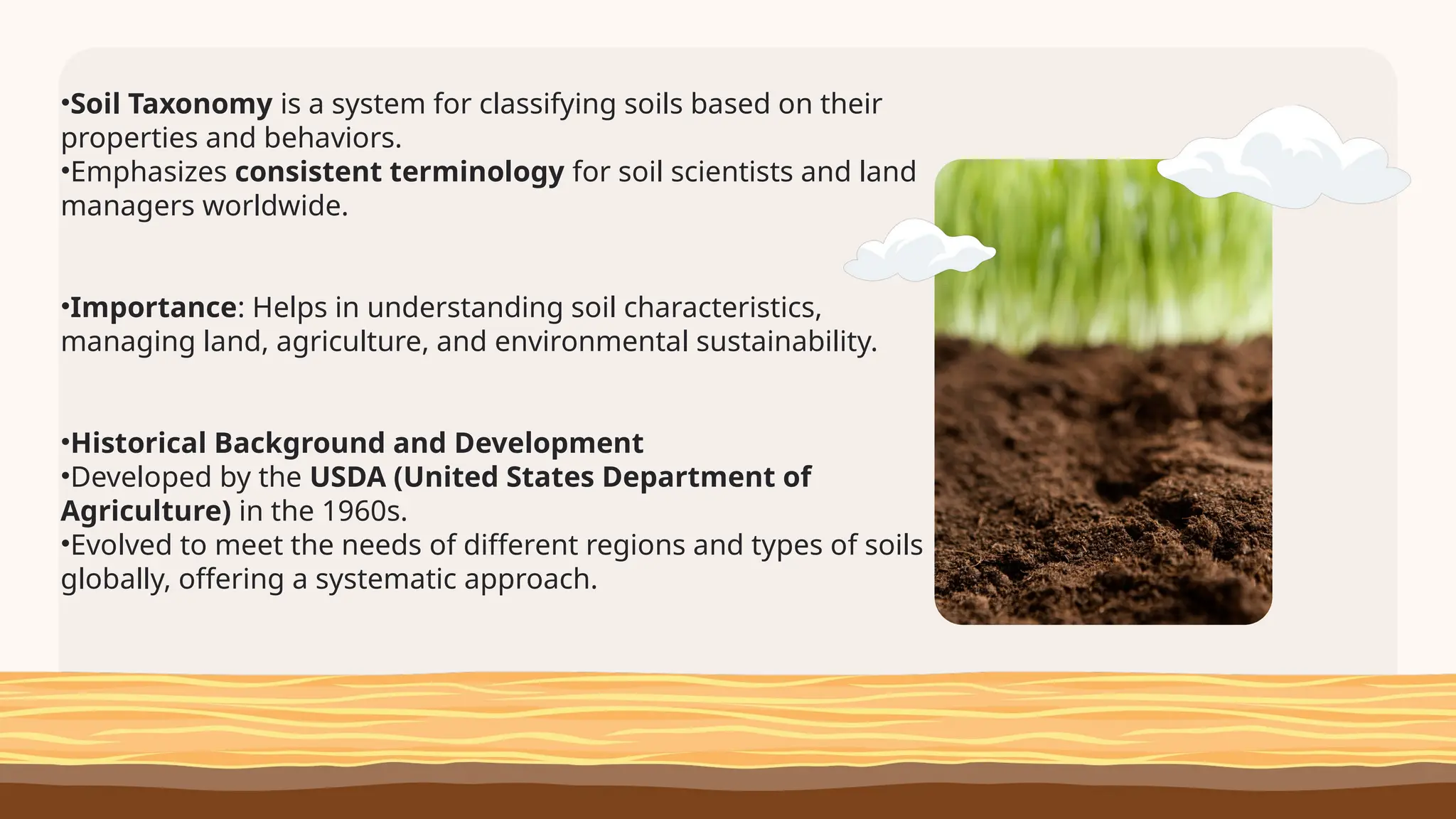 Soil Taxonomy.pptx Types,QUlaities,Specification | PPT