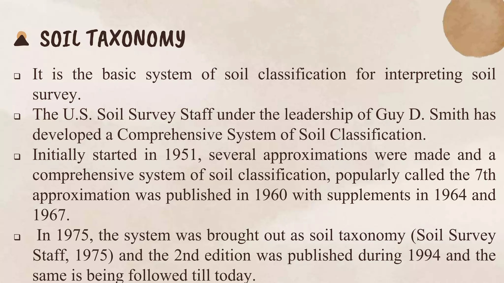 soil taxonomy and early soil classification systems.pptx