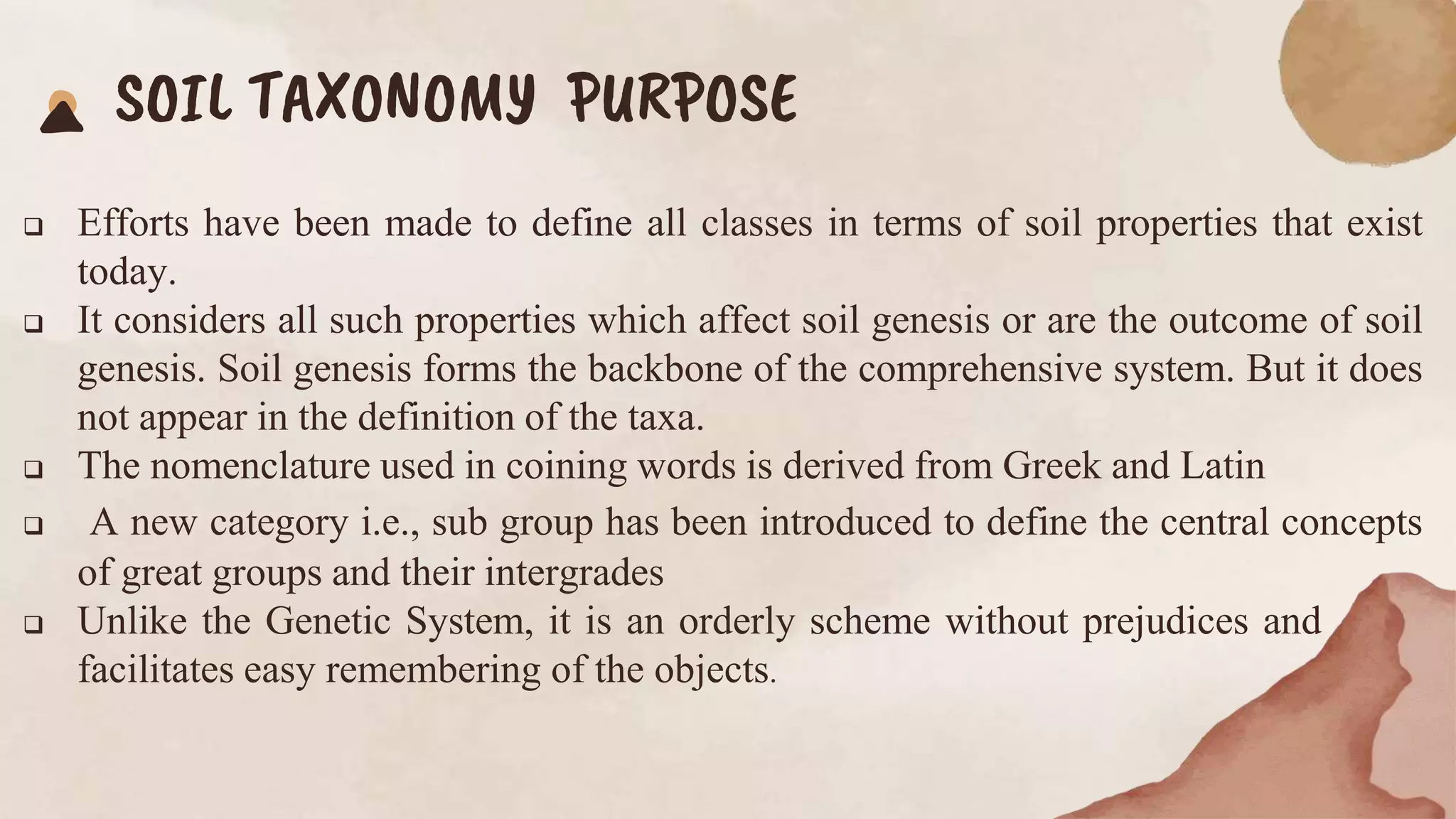 soil taxonomy and early soil classification systems.pptx