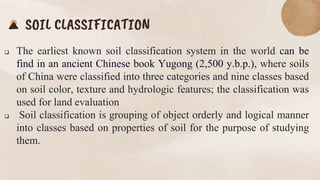 soil taxonomy and early soil classification systems.pptx