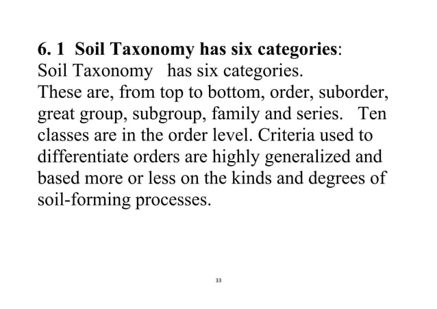 Soil Taxonomy & Classification | PDF | Geology | Science
