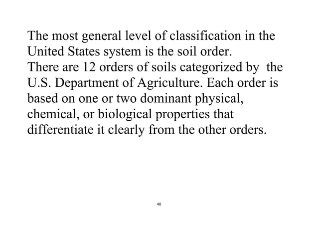 Soil Taxonomy & Classification | PDF | Geology | Science