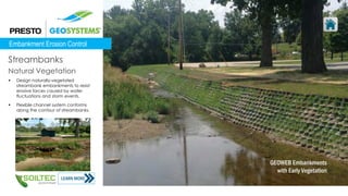 Nykilde geoweb channel protection design package | PPT