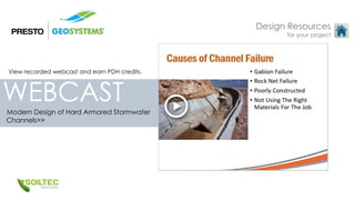 Nykilde geoweb channel protection design package | PPT