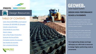 Nykilde geoweb load support design package | PPT