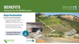 Nykilde geoweb mining design and contruction ebinder | PPT