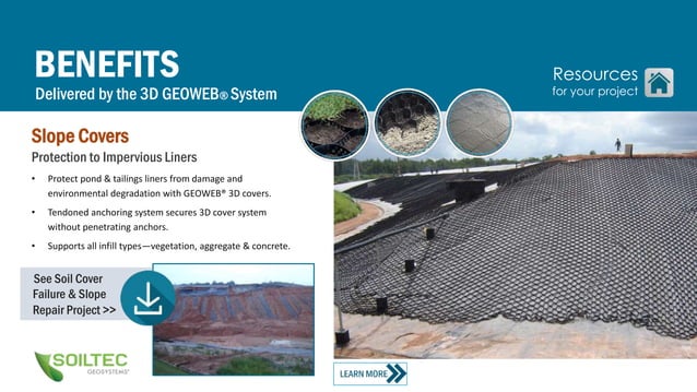 Nykilde geoweb mining design and contruction ebinder | PPT