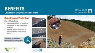 Nykilde geoweb mining design and contruction ebinder | PPT