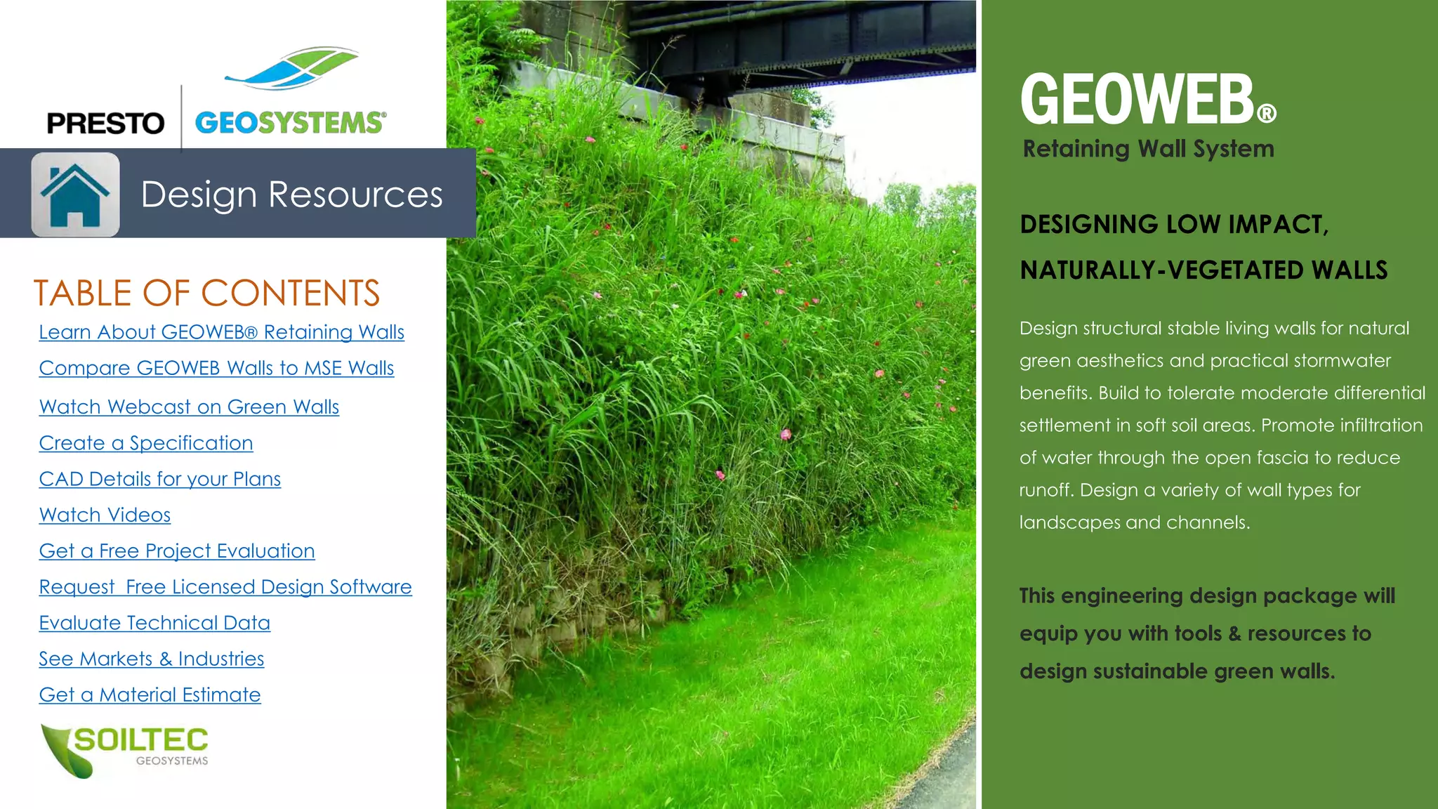Nykilde geoweb retaining wall design package | PDF