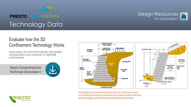 Nykilde geoweb retaining wall design package | PDF