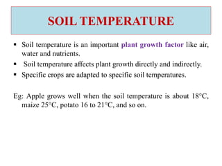 Soil temperature | PPTX