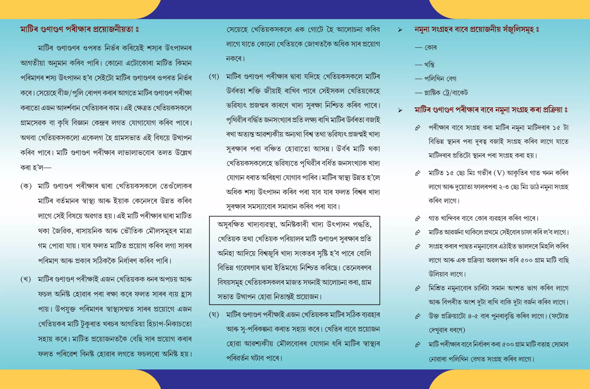 Soil Testing, Method and It's Importance | PDF