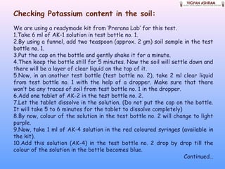 Soil testing for n,p,k | PPT