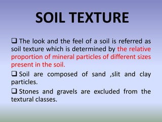 Soil Texture