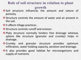 Soil texture and soil structure | PPTX