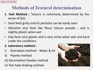 Soil texture and soil structure | PPTX