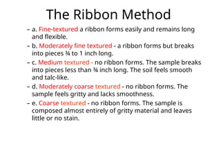 Soil Texture Soil Texture Soil Texture Okay | PPT